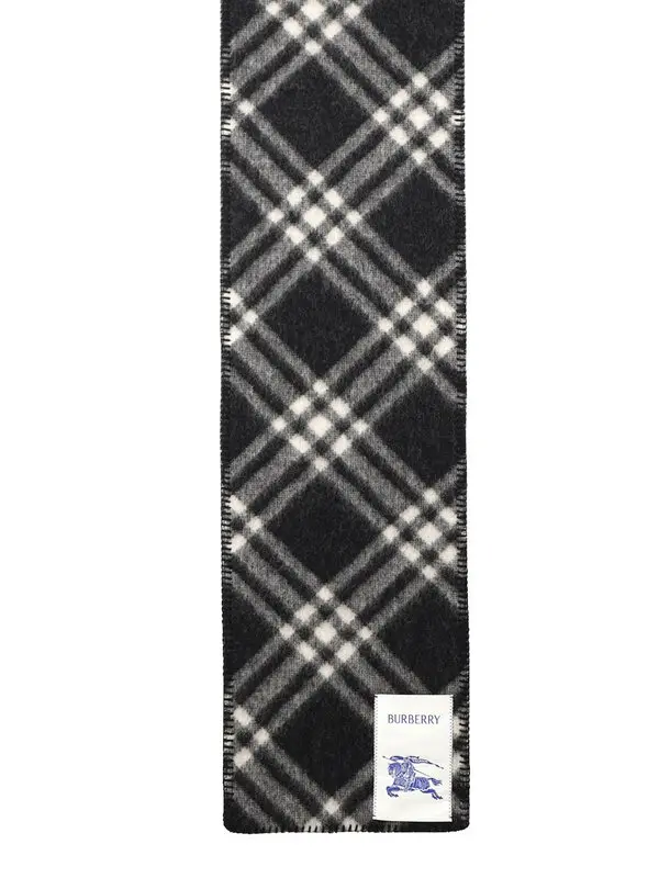 Burberry Sciarpa Con Stampa "check