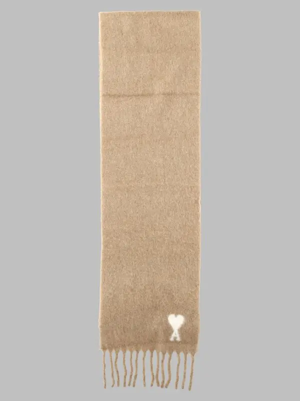 AMI Paris Sciarpa Con Logo