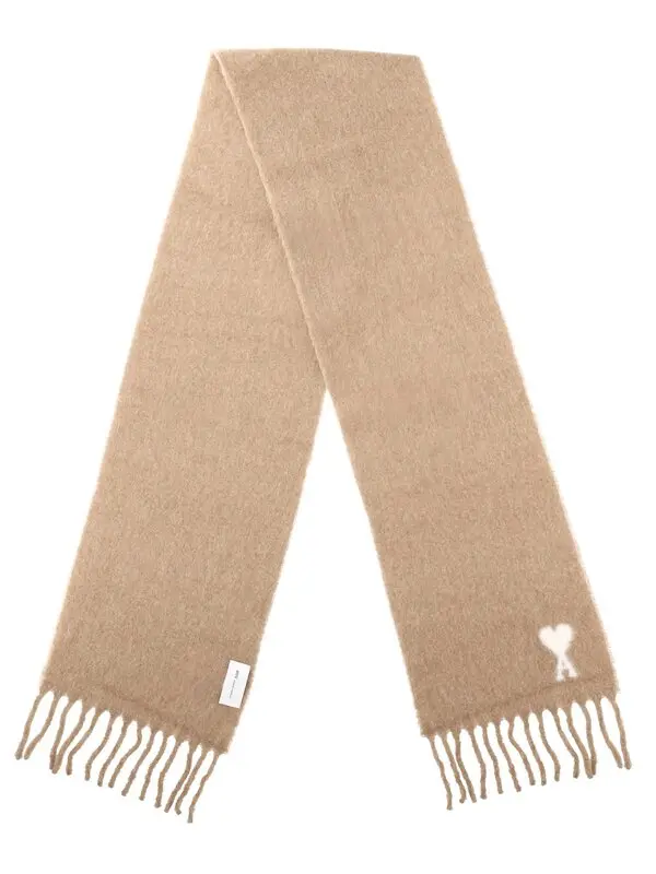 AMI Paris Sciarpa Con Logo