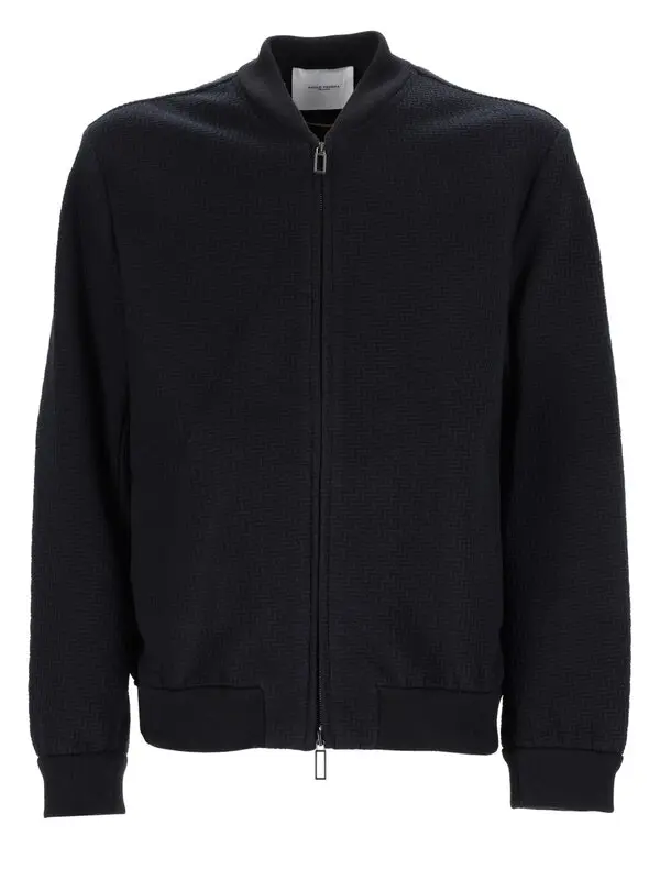 PAOLO PECORA MILANO Giacca In Misto Cotone Con Zip