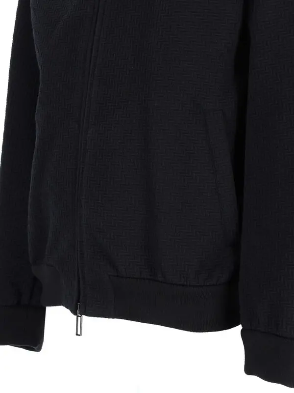 PAOLO PECORA MILANO Giacca In Misto Cotone Con Zip