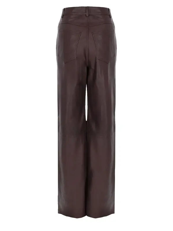ROTATE BY BIRGER CHRISTENSEN Pantalone In Pelle