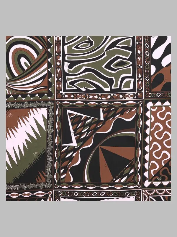 Emilio Pucci Carré Con Mix Di Stampe