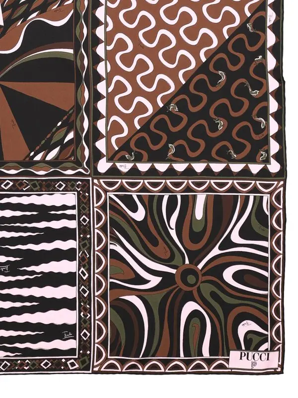 Emilio Pucci Carré Con Mix Di Stampe