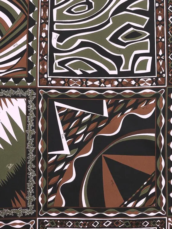 Emilio Pucci Carré Con Mix Di Stampe