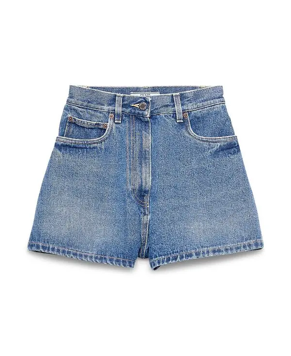 Prada Denim Shorts - Light Blue