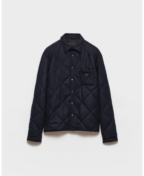 Prada Padded Cashmere Shirt