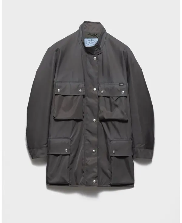 Prada Washed Re-nylon Rain Jacket