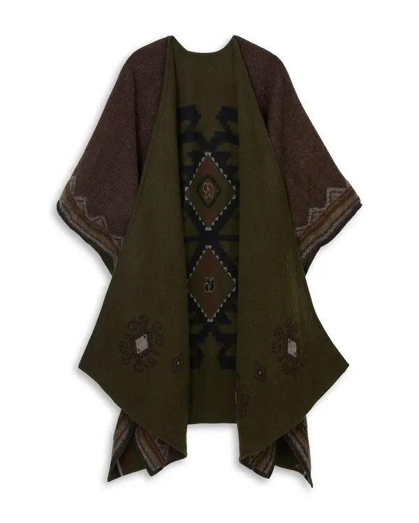 Ba&sh Pongo Reversible Poncho
