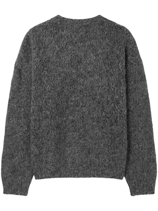 AMARANTO Brushed-knit Sweater