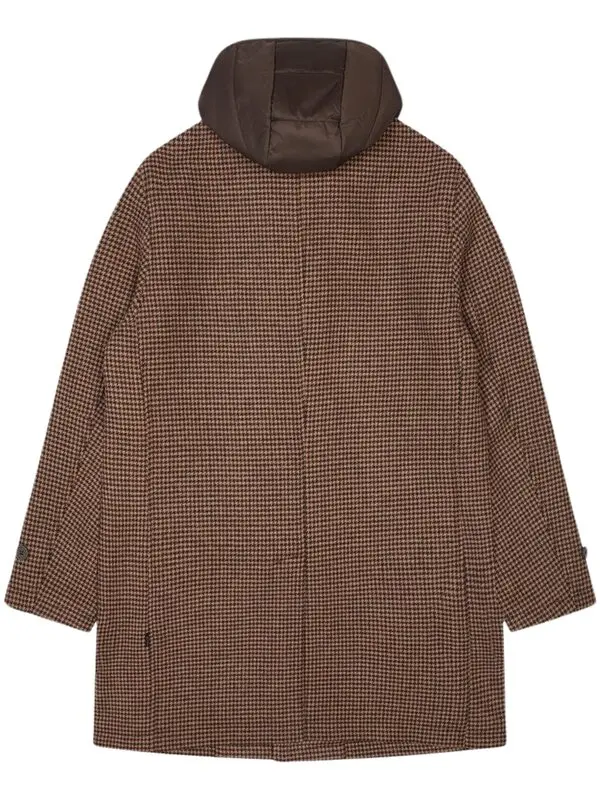 AT.P.CO Martinez Houndstooth Coat