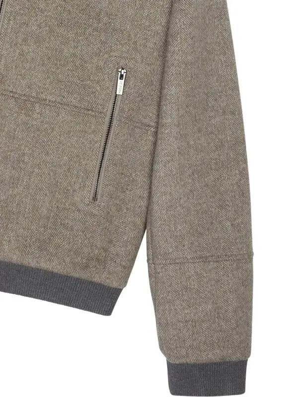 AT.P.CO Denny Wool Bomber Jacket