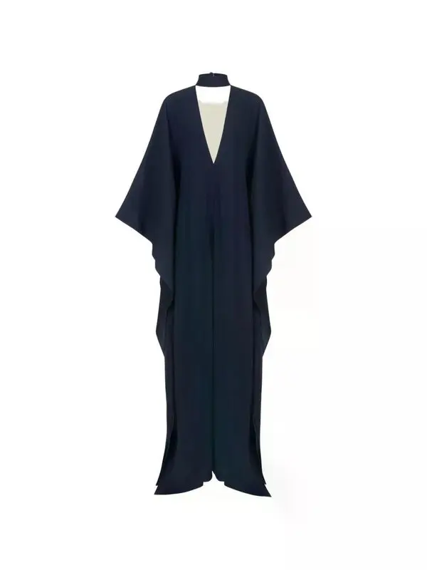 TALLER MARMO Ooo Crepe Maxi Dress - Blue