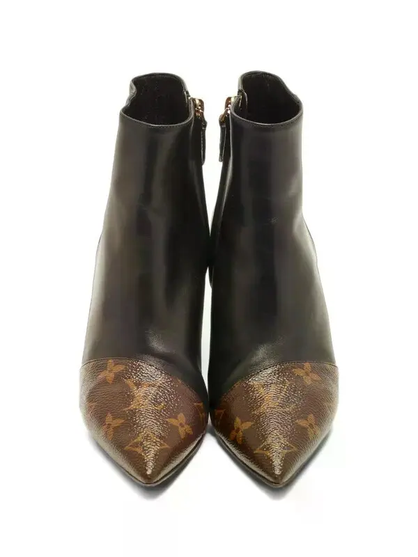 LOUIS VUITTON Chérie Monogram Ankle Boots