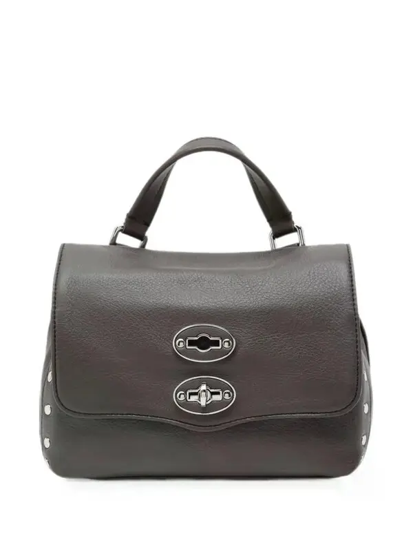 ZANELLATO Stud-embellished Leather Cross Body Bag