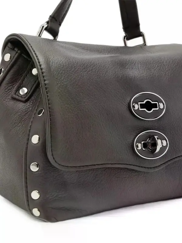 ZANELLATO Stud-embellished Leather Cross Body Bag