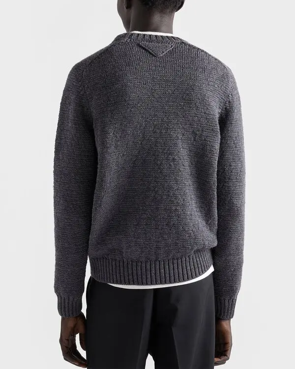 Prada Wool Crewneck Sweater
