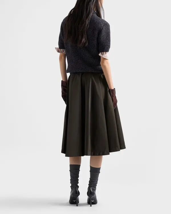 Prada Re-nylon Skirt - Brown