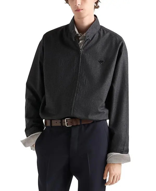 Prada Wool Shirt - Grey
