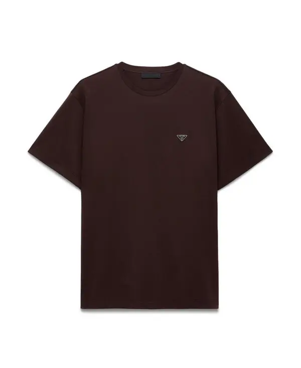 Prada Cotton T-shirt - Brown