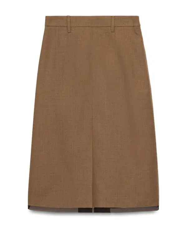Prada Wool Midi-skirt