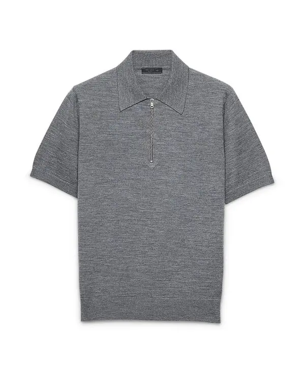 Prada Superfine Wool Polo Shirt