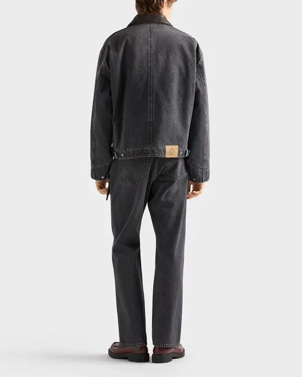 Prada Denim Blouson Jacket