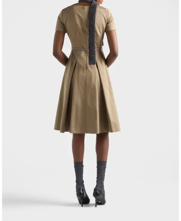 Prada Chino Zipper Dress