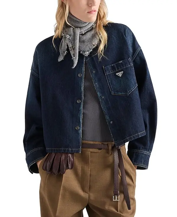 Prada Denim Shirt - Navy