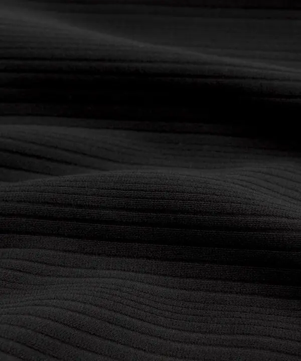 Lululemon Groove High-rise Mixed-rib Wide-leg Pant - Black
