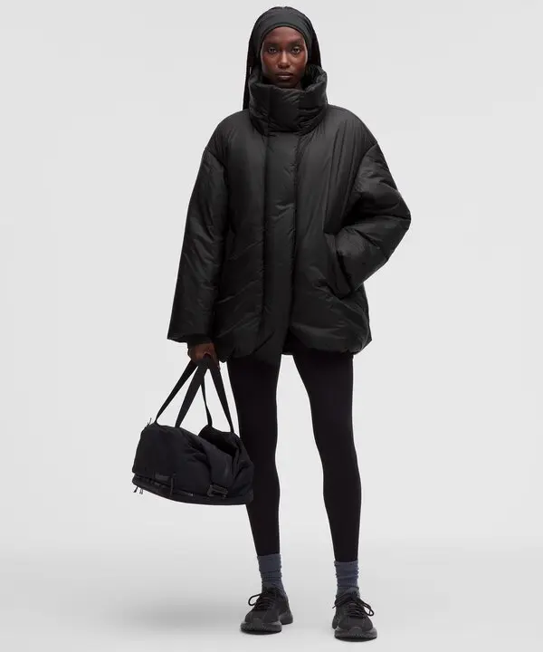 Lululemon Insulated Stand-collar Coat - Black