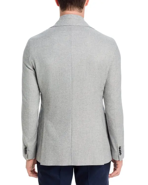 BOSS Hutson Wool Blend Slim Fit Sport Coat & Removable Bib