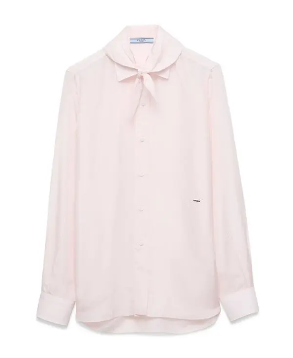 Prada Silk Poplin Shirt
