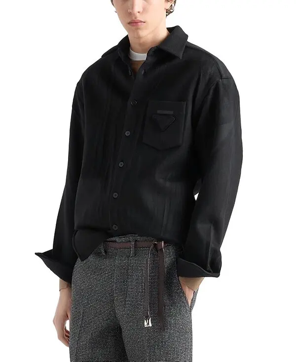 Prada Wool And Cashmere Shirt