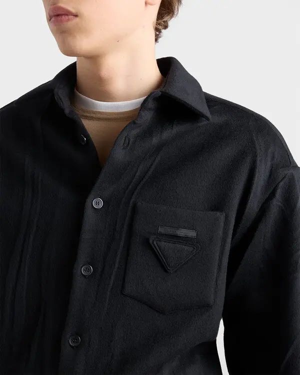 Prada Wool And Cashmere Shirt
