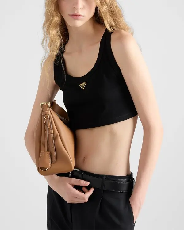 Prada Jersey Cropped Top