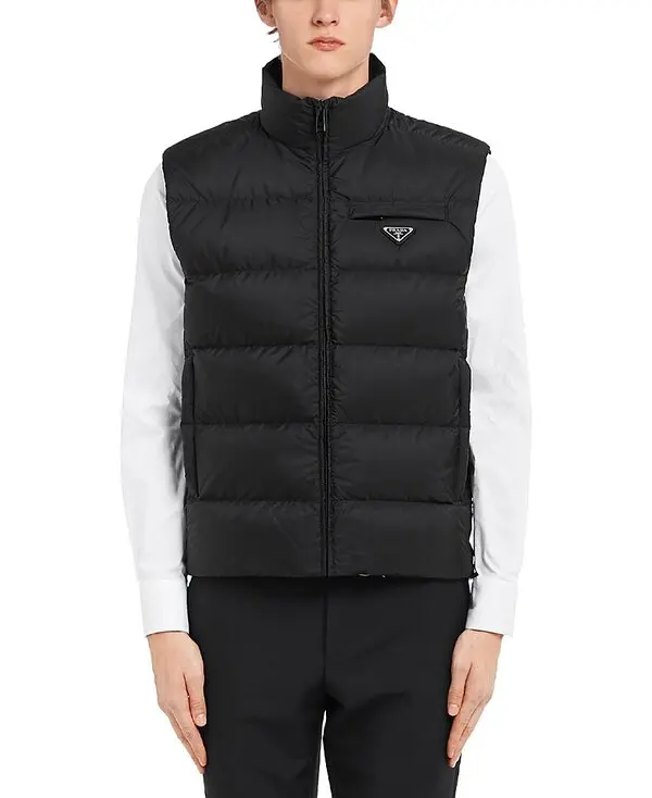 Prada Padded Re-nylon Vest - Black