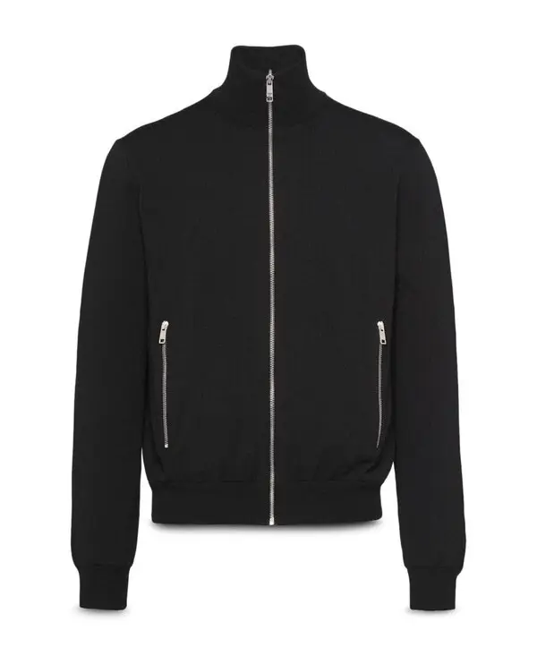 Prada Reversible Wool And Re-nylon Jacket