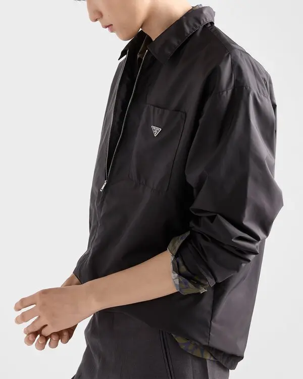 Prada Re-nylon Zipper Shirt