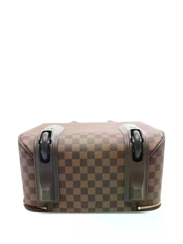LOUIS VUITTON 2004 Damier Ebene Pegase Legere 45 Travel Bag
