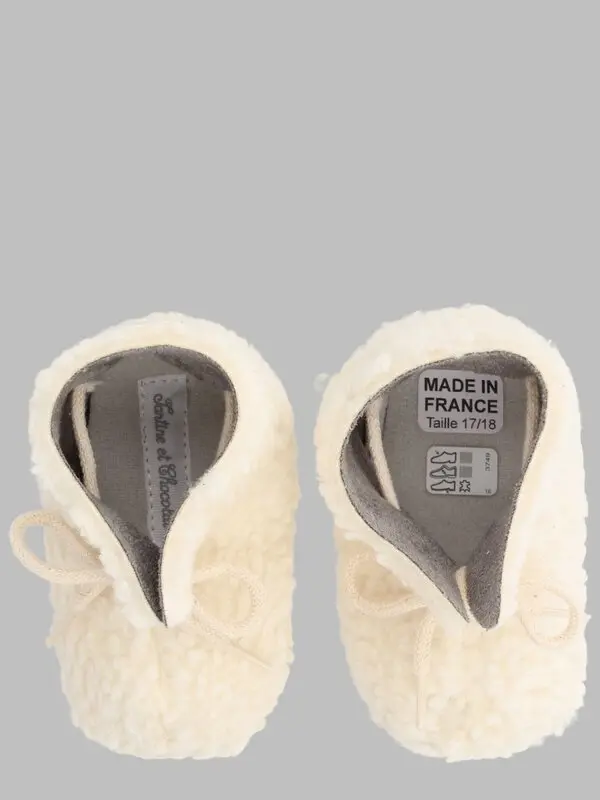 TARTINE ET CHOCOLAT Mini Baby Sneakers With Soft Sole - White