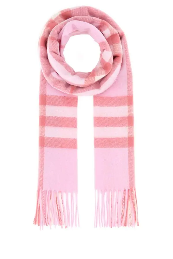 Burberry Embroidered Cashmere Scarf - Multicolor