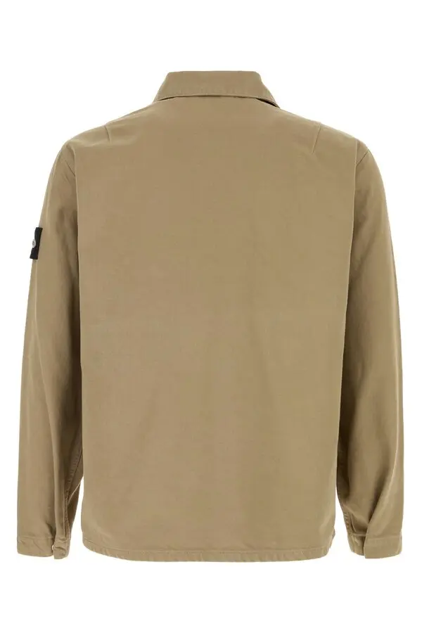 Stone Island Shirts Biscuit