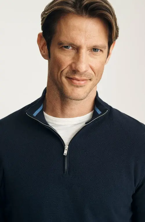 34 Heritage Textured Quarter Zip Sweater