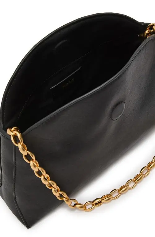 REISS Presley Leather Clutch