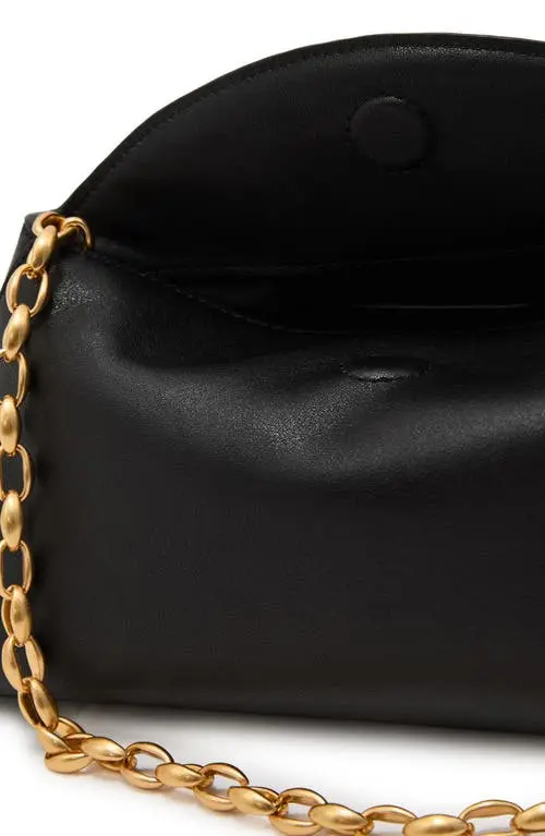 REISS Presley Leather Clutch