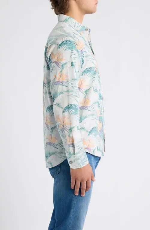 Tommy Bahama Coastline Cord Paseo Vines Long Sleeve Button Up Shirt