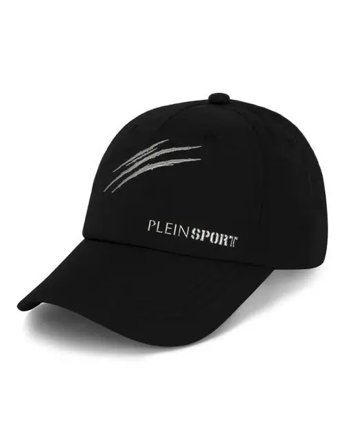 PLEIN SPORT Baseball Cap Ps Chrome - Black/silver