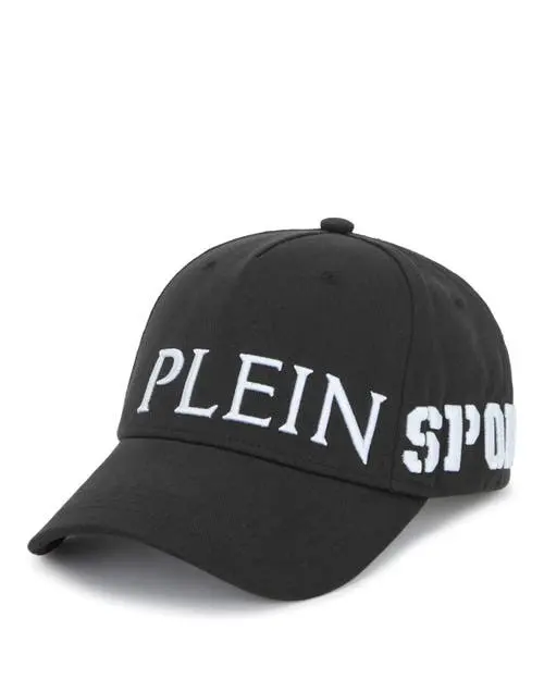 PLEIN SPORT Baseball Cap - Black/white