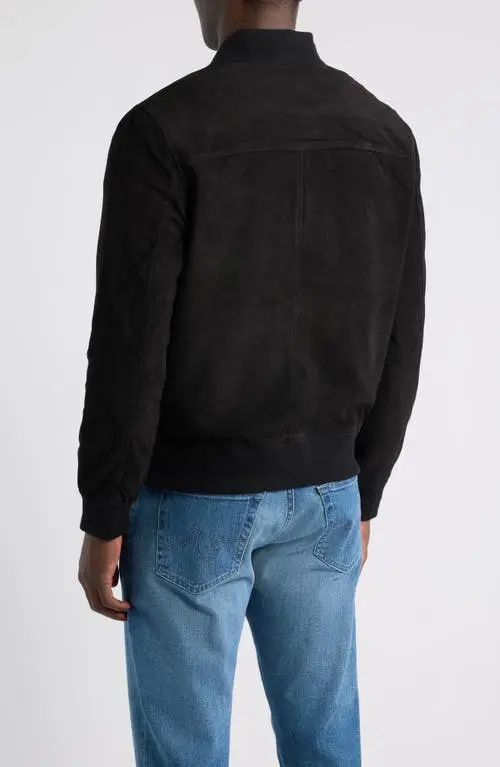Ag Dayton Leather Bomber Jacket
